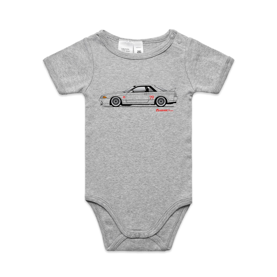 Nissan R32 Skyliner GT-R - Organic Infant Mini-Me One-Piece – Garage79 ...