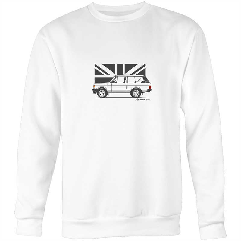 Range Rover - Crew Neck Jumper Sweatshirt – Garage79 Designs